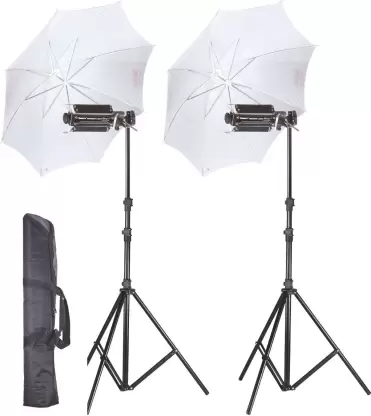 Simpex Porta Kit With A Pair Of Light Stand 9 Feet And Umbrella For ...