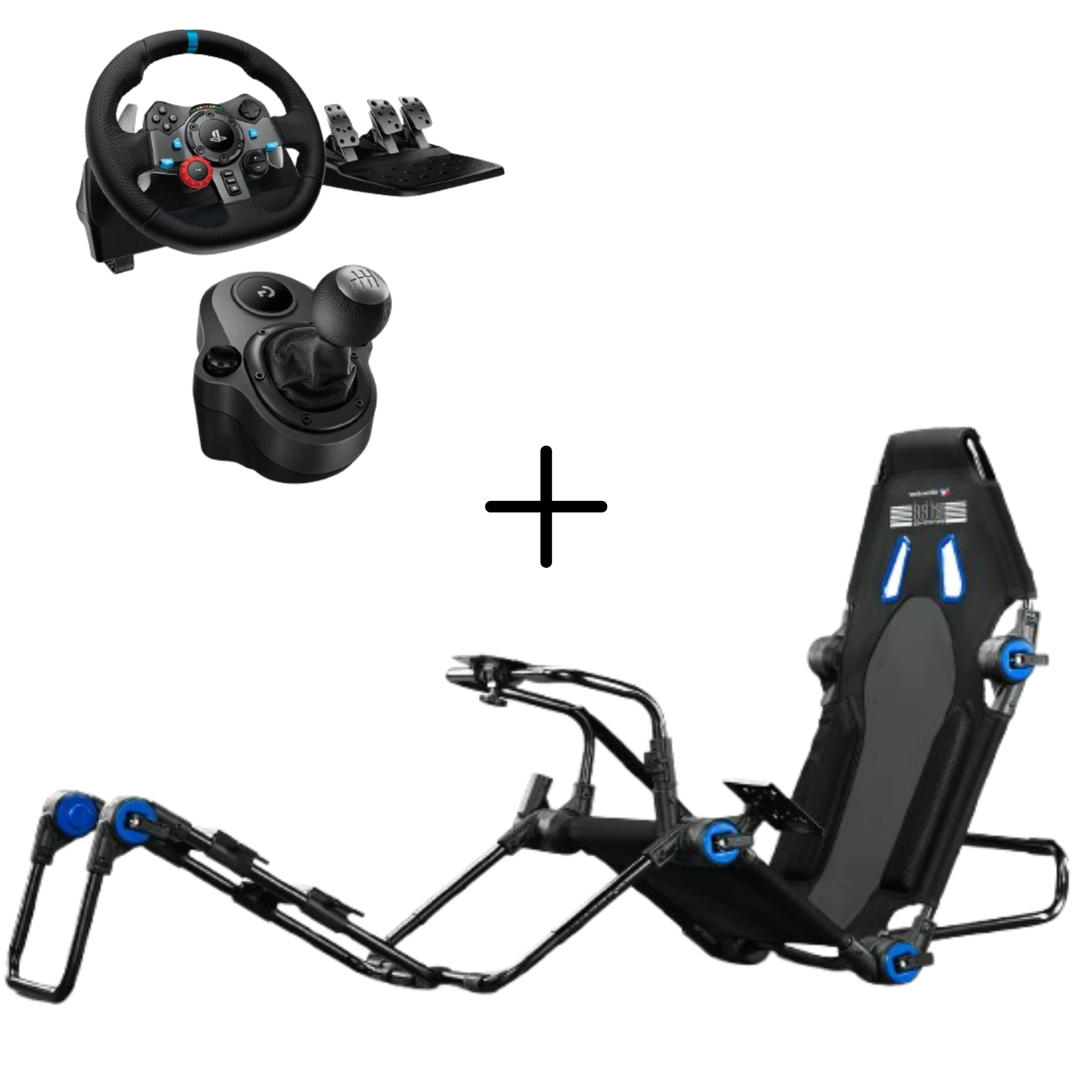 Logitech G29 Racing Wheel & Shifter + Next Level F-Gt Lite Nlr-S025 ...
